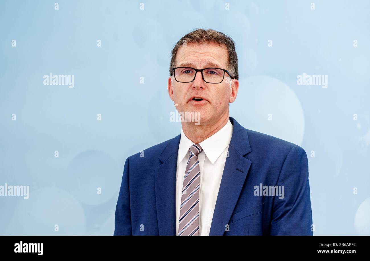 Hamburg, Germany. 08th June, 2023. Ingo Hannemann, Spokesman of the ...