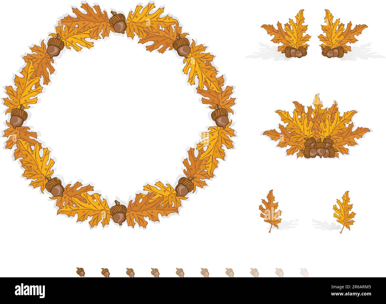 Acorn Border Clip Art