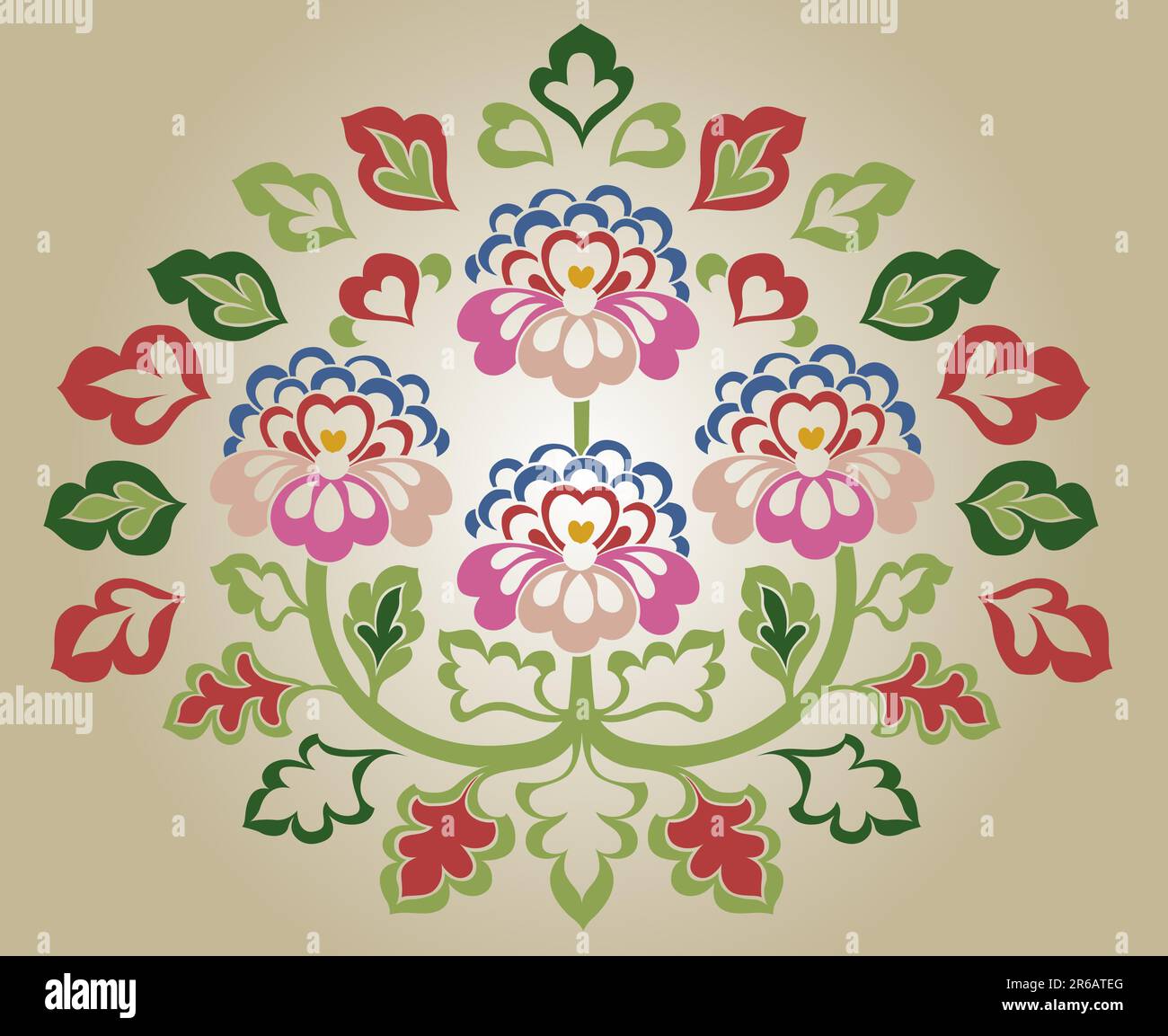 flower emblem design Stock Vector Image & Art - Alamy