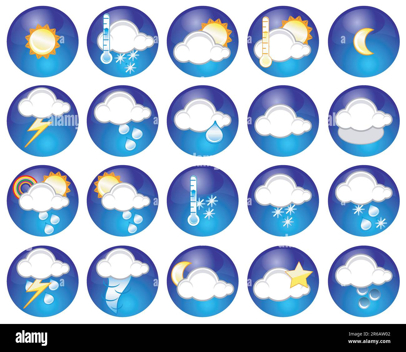 Different weather Stock Vector Images - Alamy