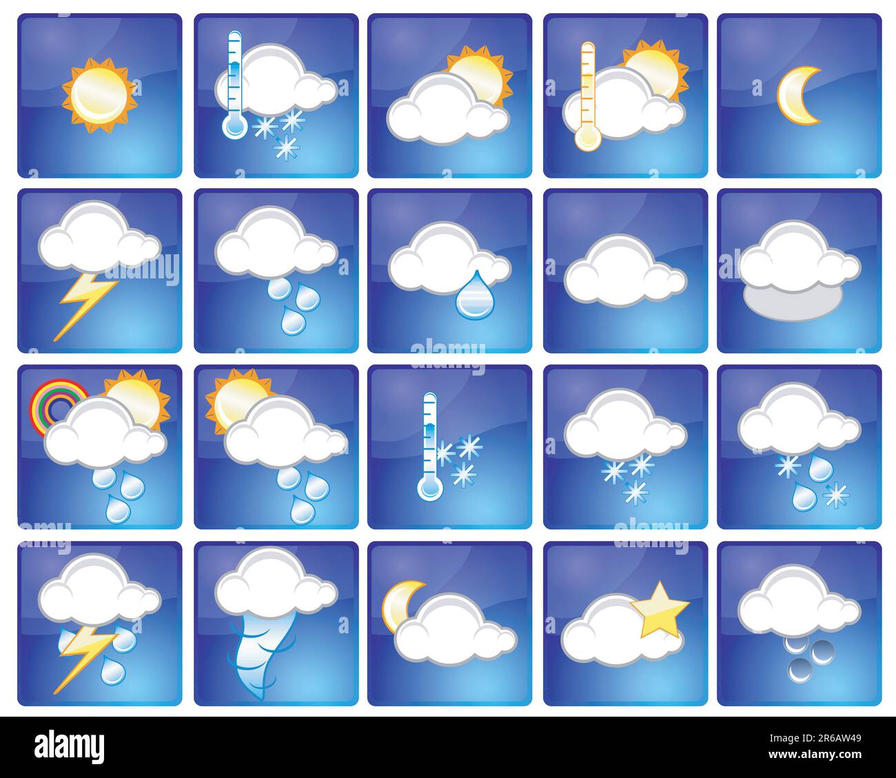 Different weather Stock Vector Images - Alamy