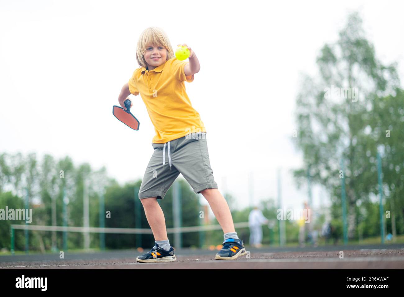 Pickleball for kids hi-res stock photography and images - Alamy
