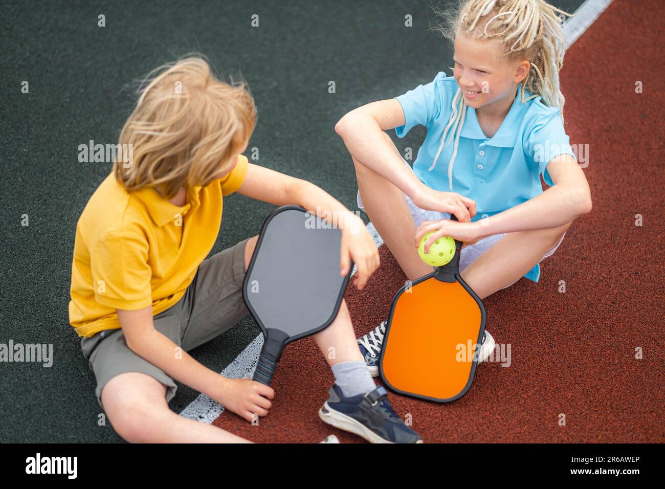 Pickleball for kids hi-res stock photography and images - Alamy