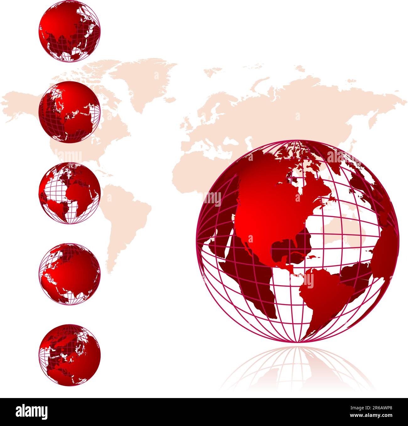 World mesh Cut Out Stock Images & Pictures - Alamy