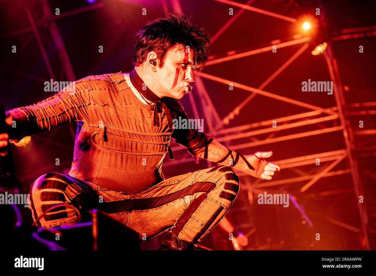 Gary Numan live on the Rfest stage, Rebellion festival 2022, Blackpool ...