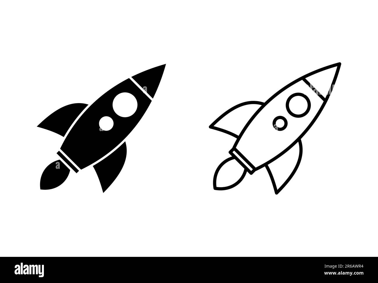 Rocket icon set. Startup icon vector Stock Vector Image & Art - Alamy