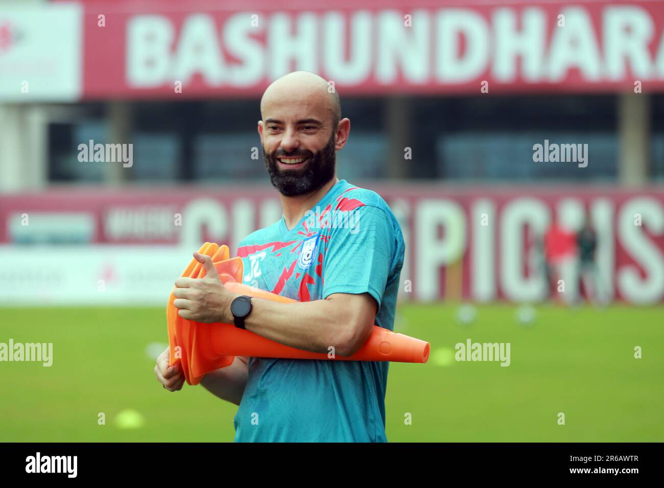 Head Coach Javier Fernández Cabrera as Bangladesh National Football ...