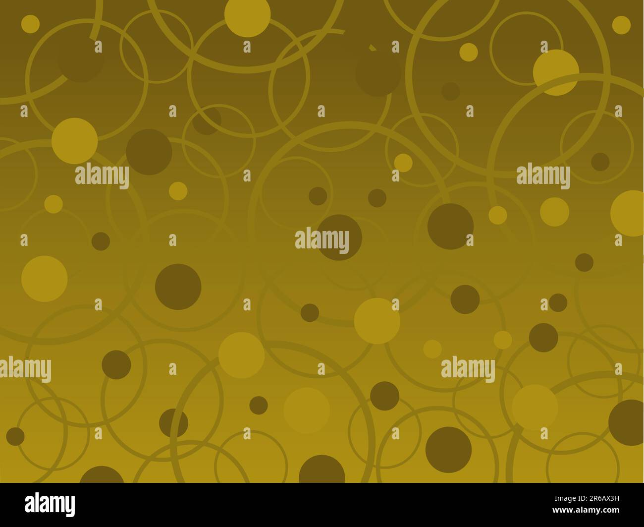 Bubbles and rings - Vector Background in tan and brown colors Stock ...