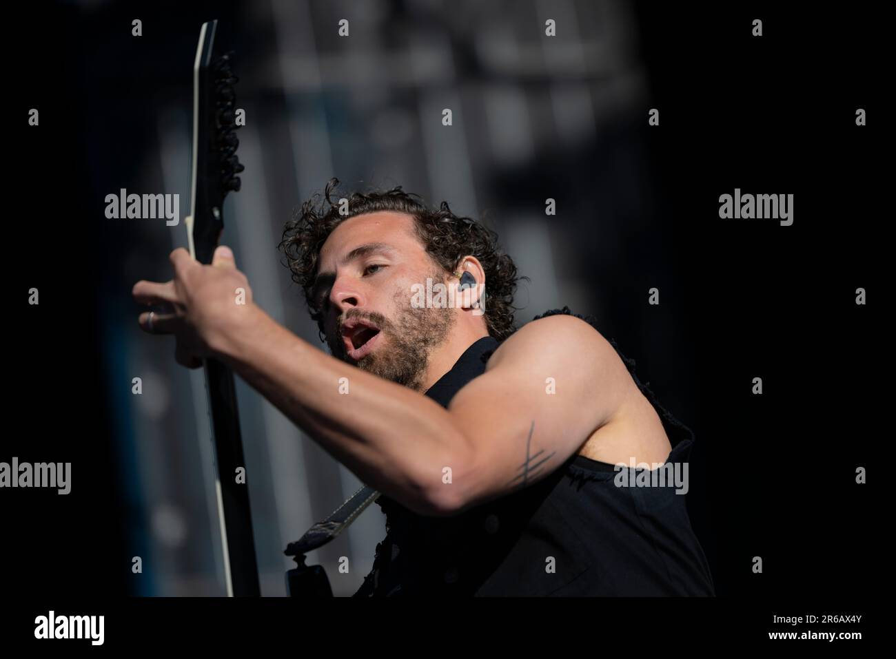 Bergen, Norway. 07th June, 2023. The English heavy band The Raven Age ...