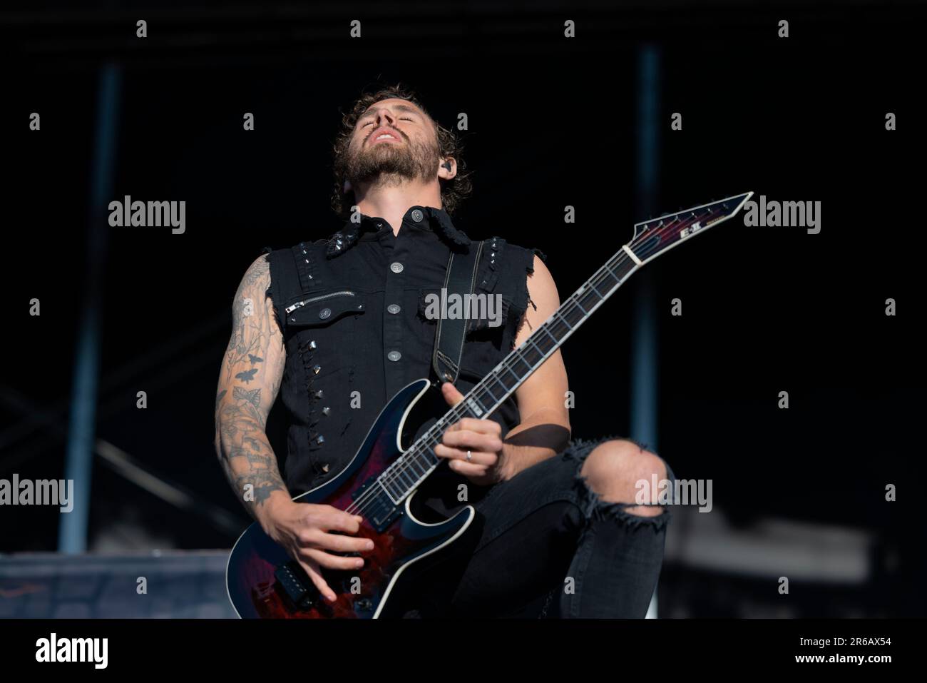 Bergen, Norway. 07th June, 2023. The English heavy band The Raven Age ...