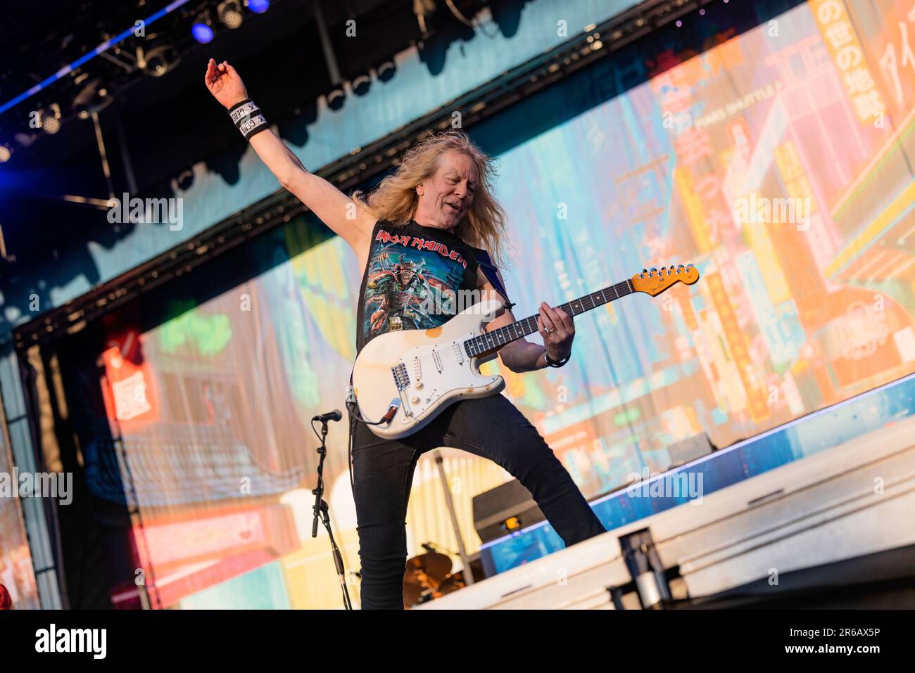 Bergen, Norway. 07th June, 2023. The English heavy metal band Iron ...