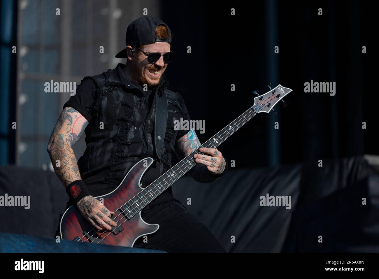 Bergen, Norway. 07th June, 2023. The English heavy band The Raven Age ...