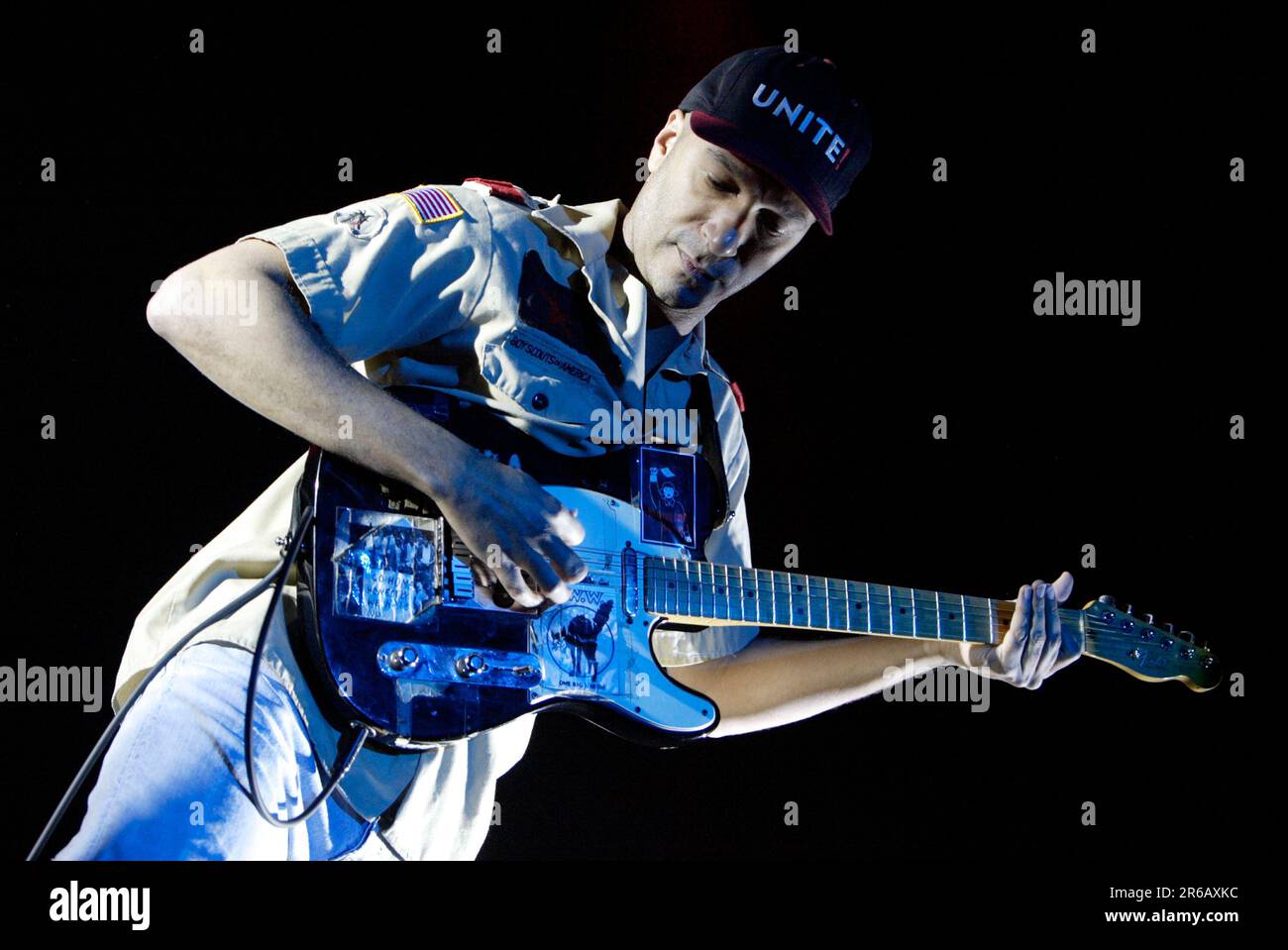 Tom Morello Rage Against The Machine performing live in concert at ...