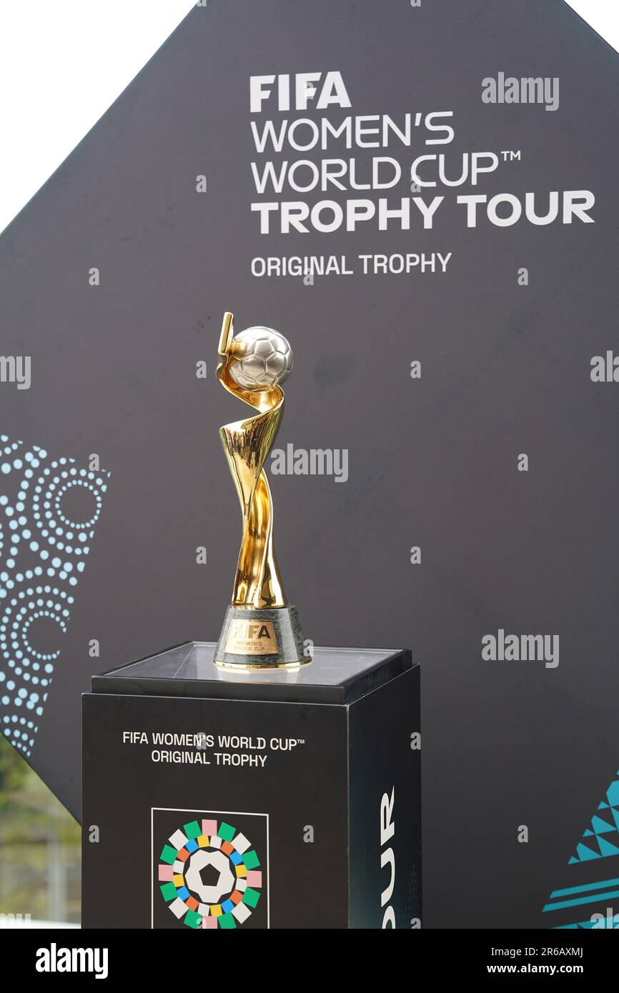 Sydney. 8th June, 2023. Photo taken on June 8, 2023 shows the FIFA ...