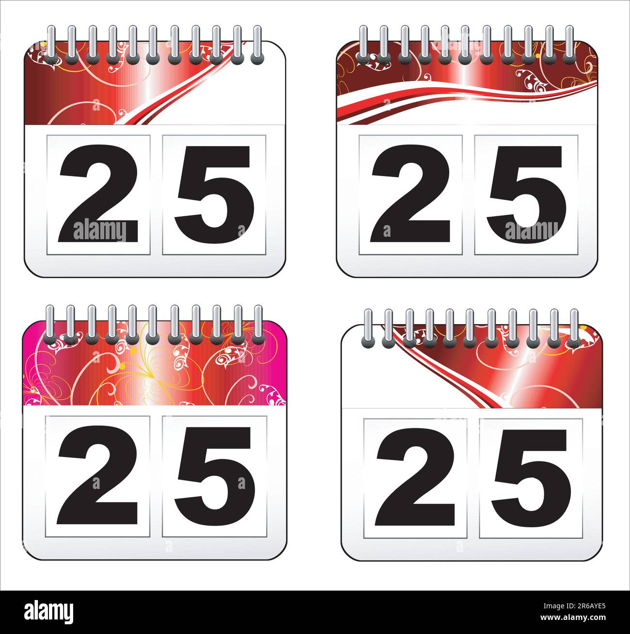 Christmas 25 line icon Stock Vector Images - Alamy