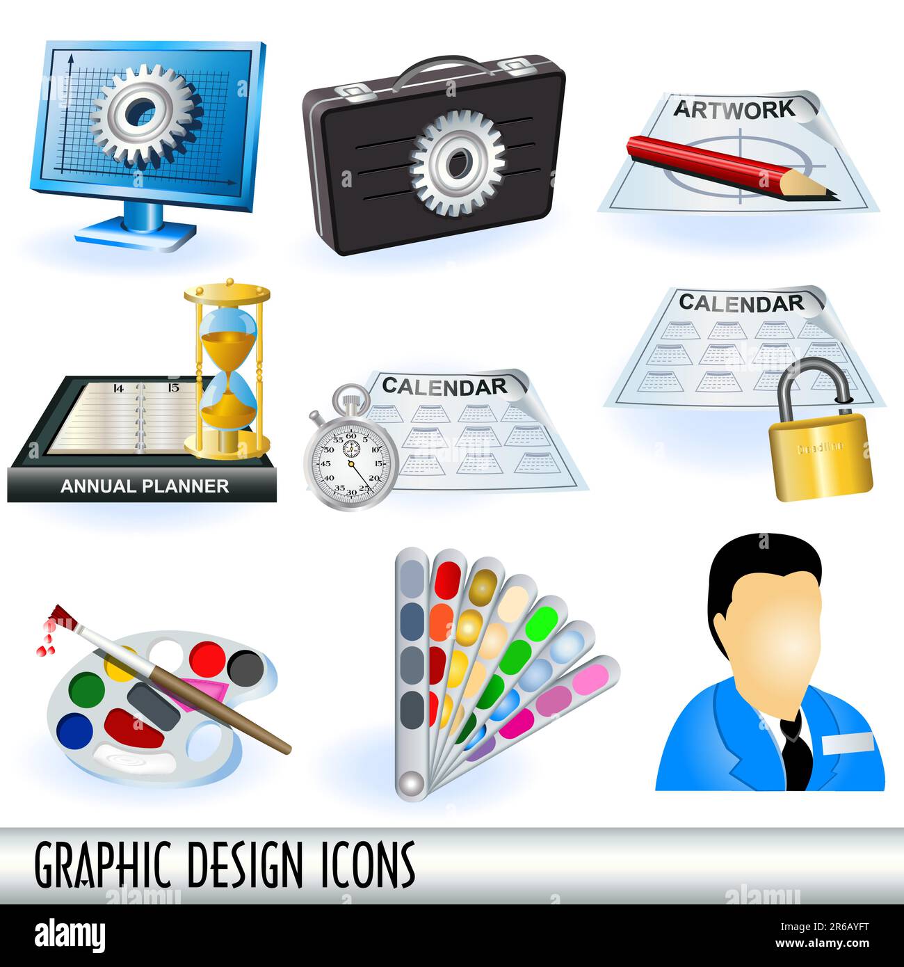Graphic design icons hi-res stock photography and images - Alamy