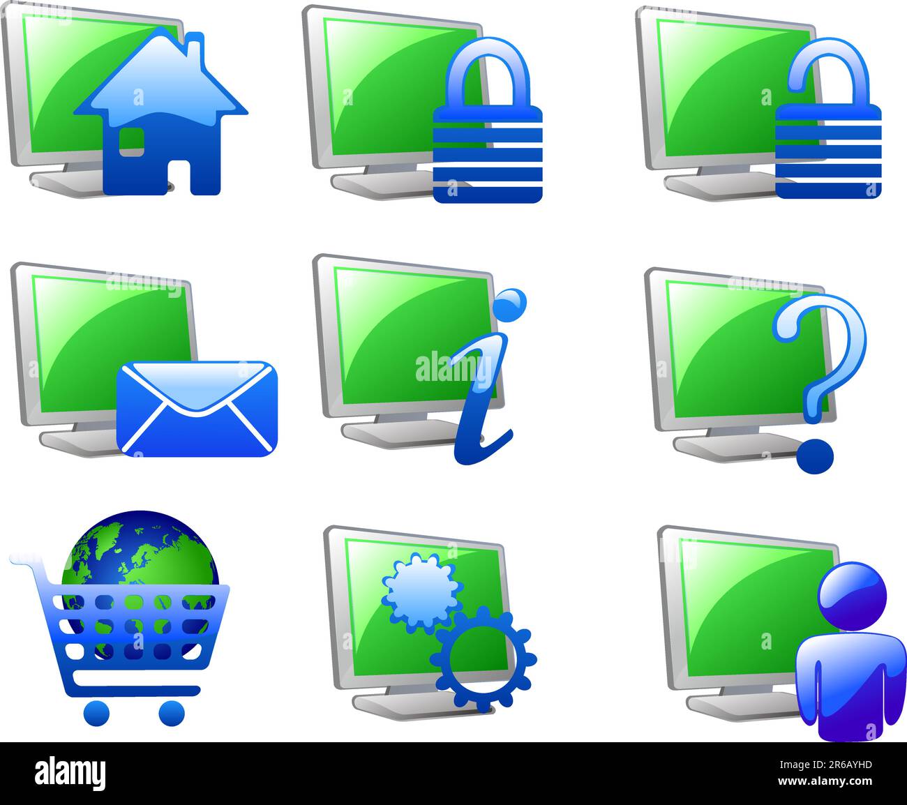 Home help Stock Vector Images - Alamy