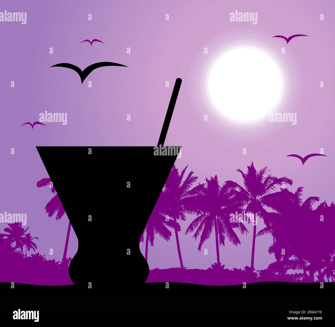 Luxury coctail Stock Vector Images - Alamy