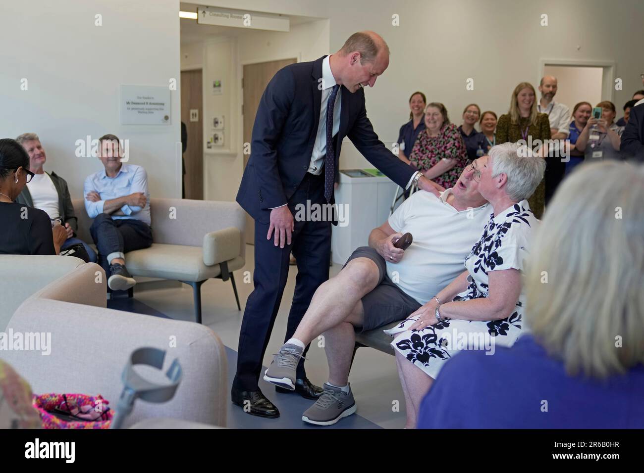 The Prince of Wales, in his role as President of The Royal Marsden NHS ...