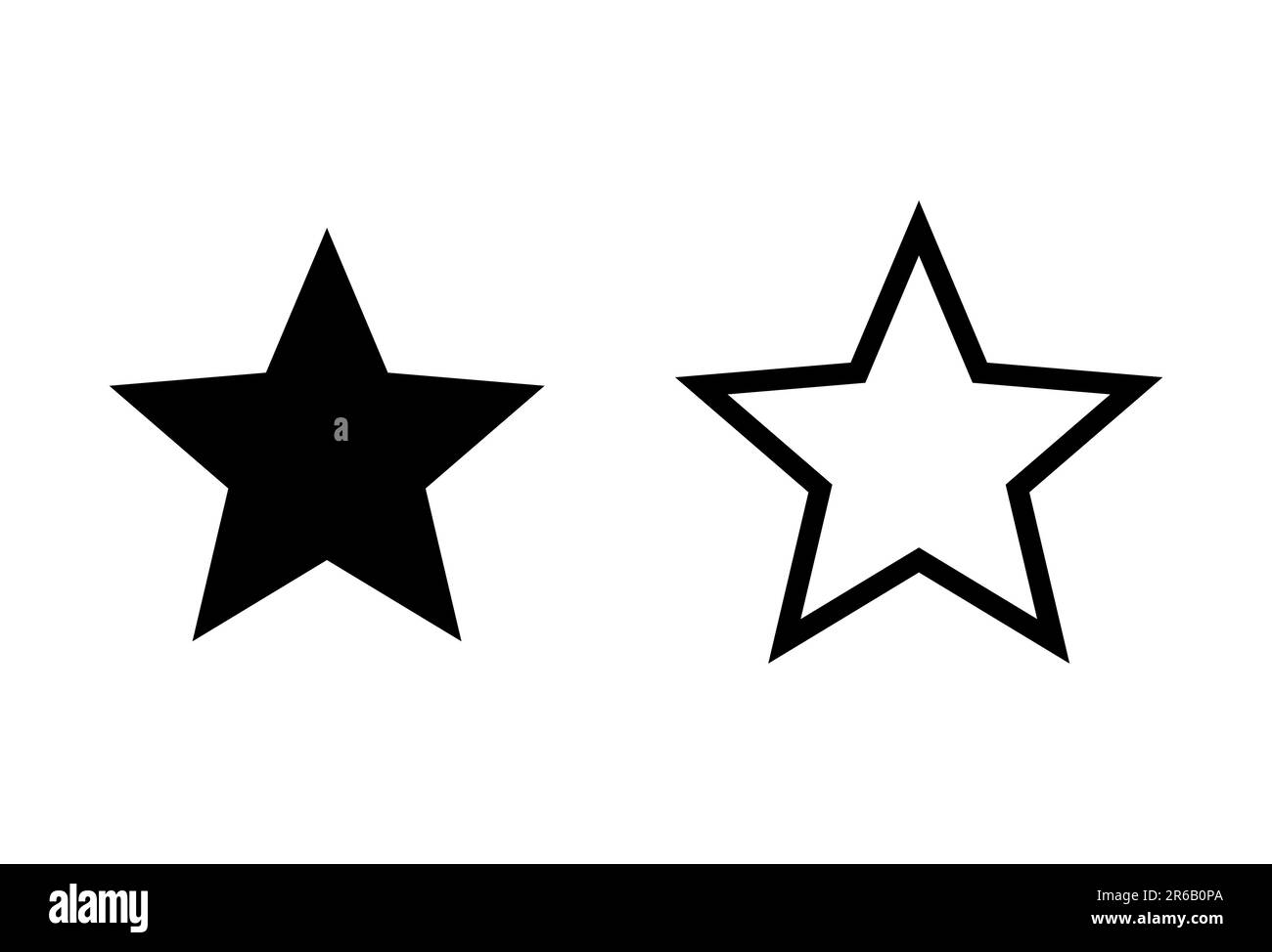 Star Icon set. rating icon vector. favourite star icon Stock Vector ...