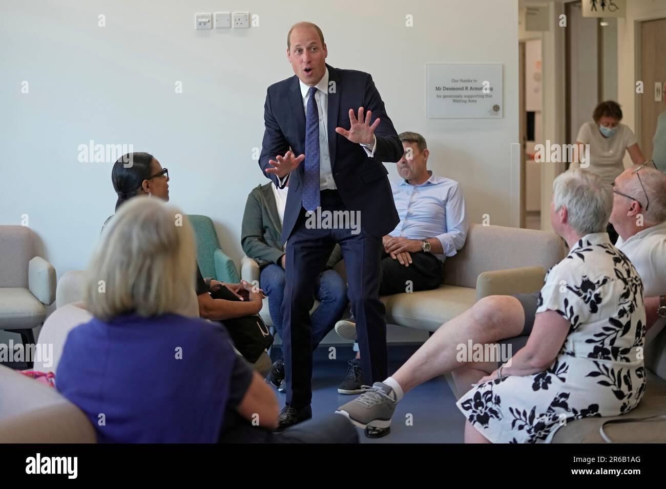 The Prince of Wales, in his role as President of The Royal Marsden NHS ...