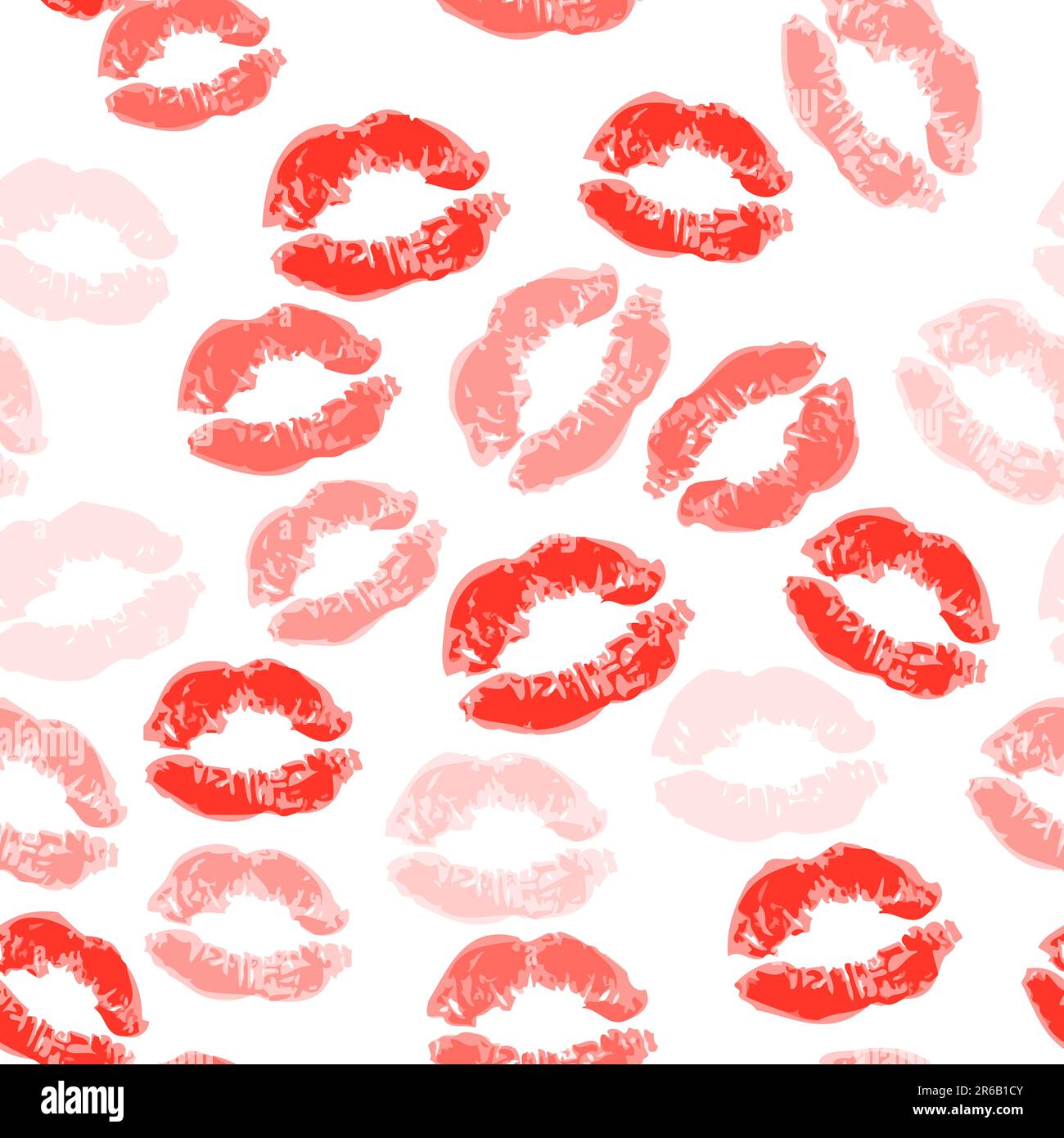 Kiss seamless background, lips Stock Vector Image & Art - Alamy