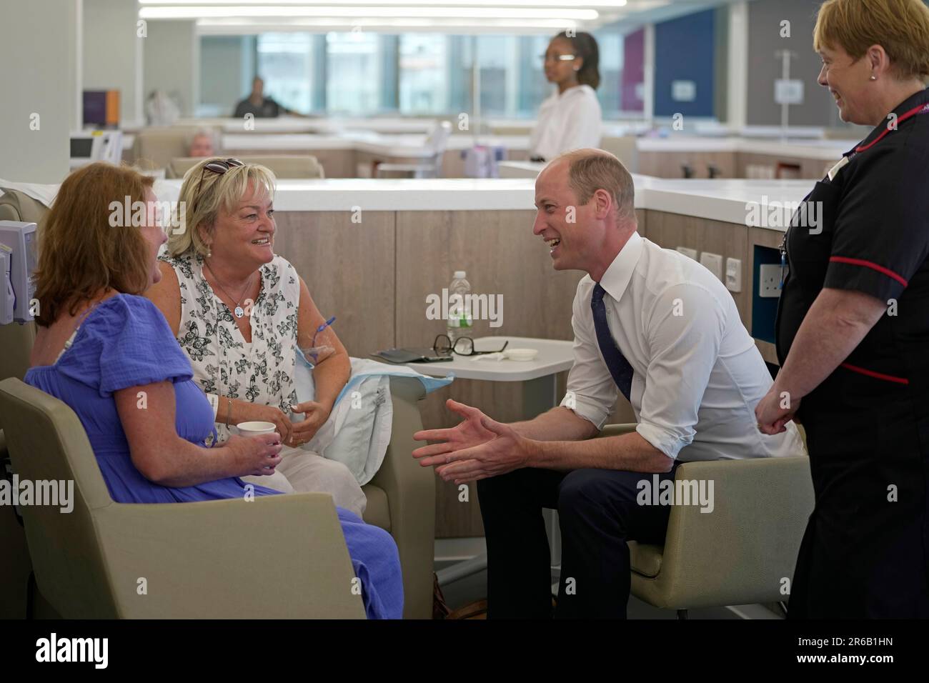 The Prince of Wales, in his role as President of The Royal Marsden NHS ...