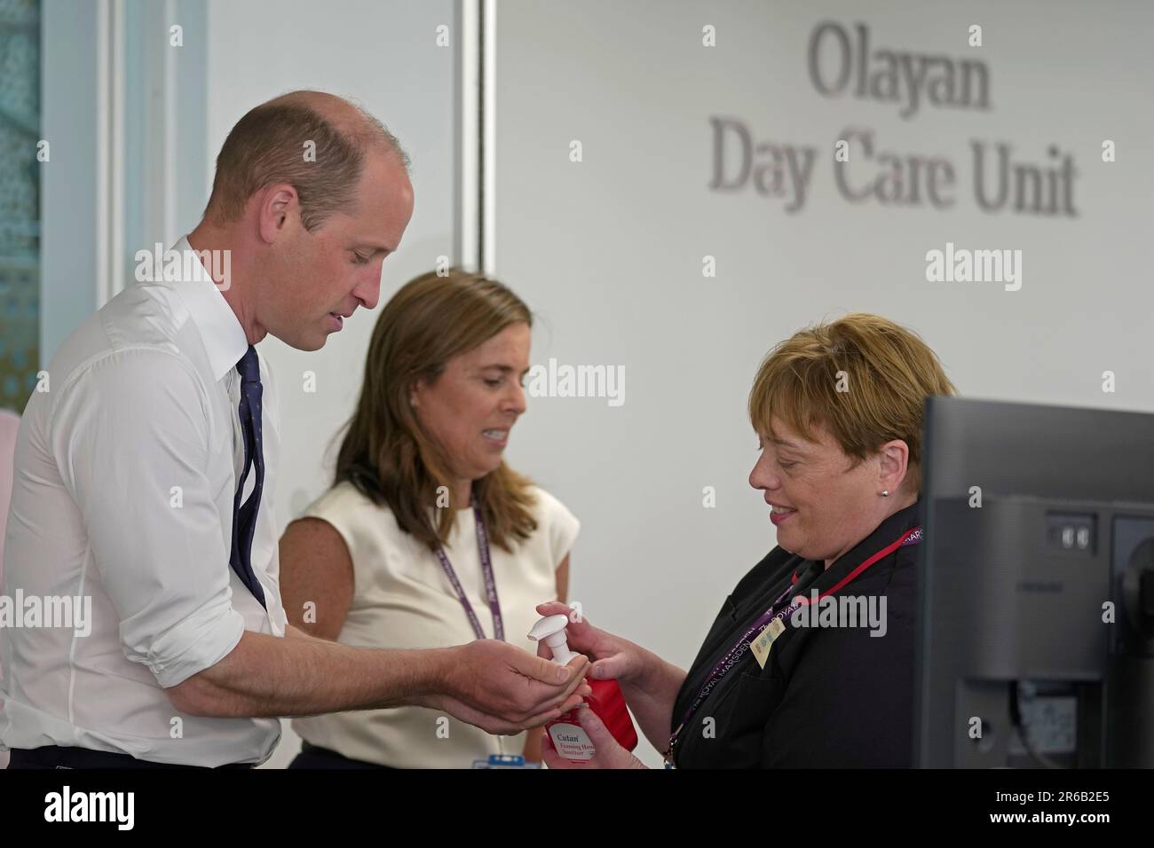 The Prince of Wales, in his role as President of The Royal Marsden NHS ...