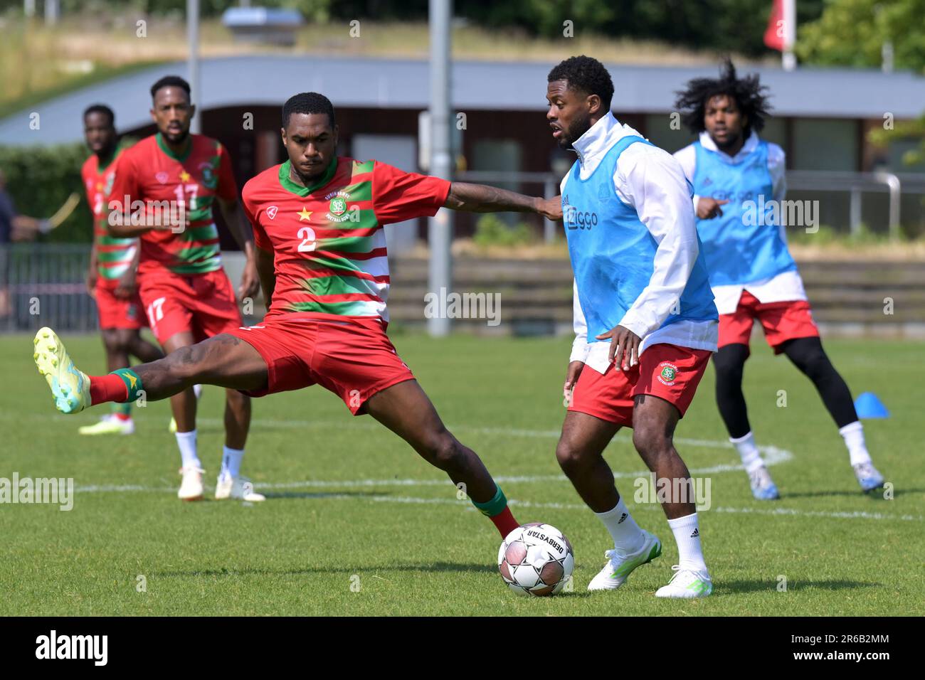 AMSTERDAM - 08/06/2023, (lr) Navajo Bakboord of Suriname, Kenneth Paal ...