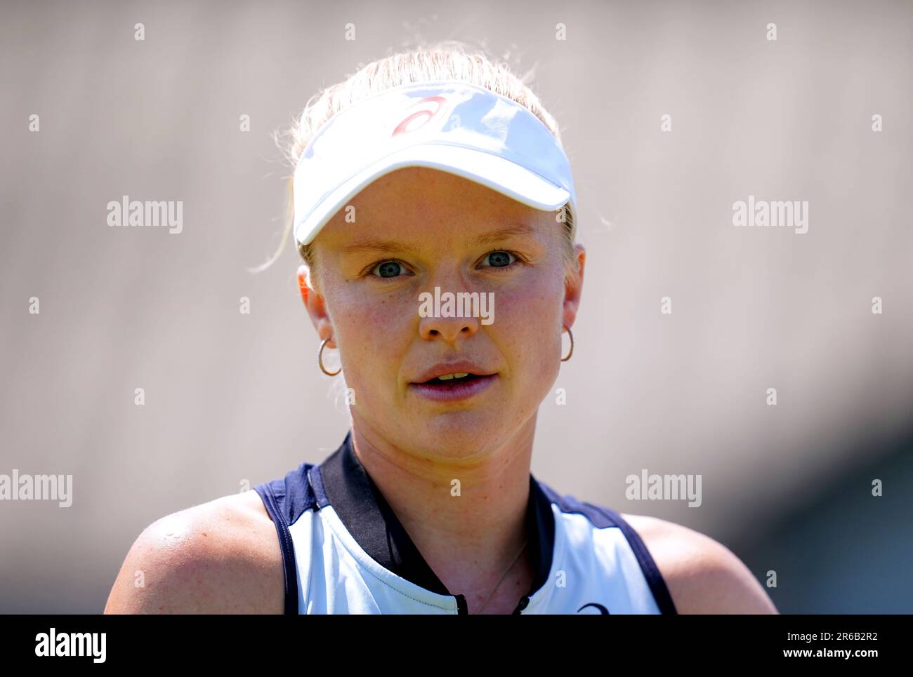 Harriet Dart during her match against Tatjana Maria on day four of the ...