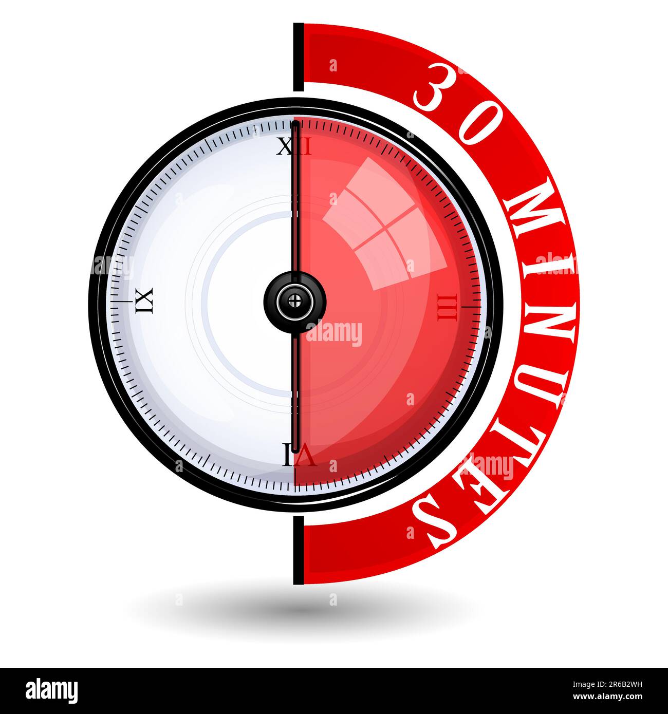 illustration of meter watch on white background Stock Vector Image ...