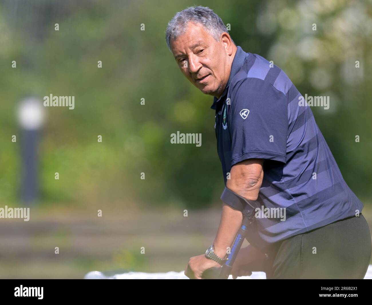 AMSTERDAM - 08/06/2023, Suriname assistant trainer national coach Henk ...