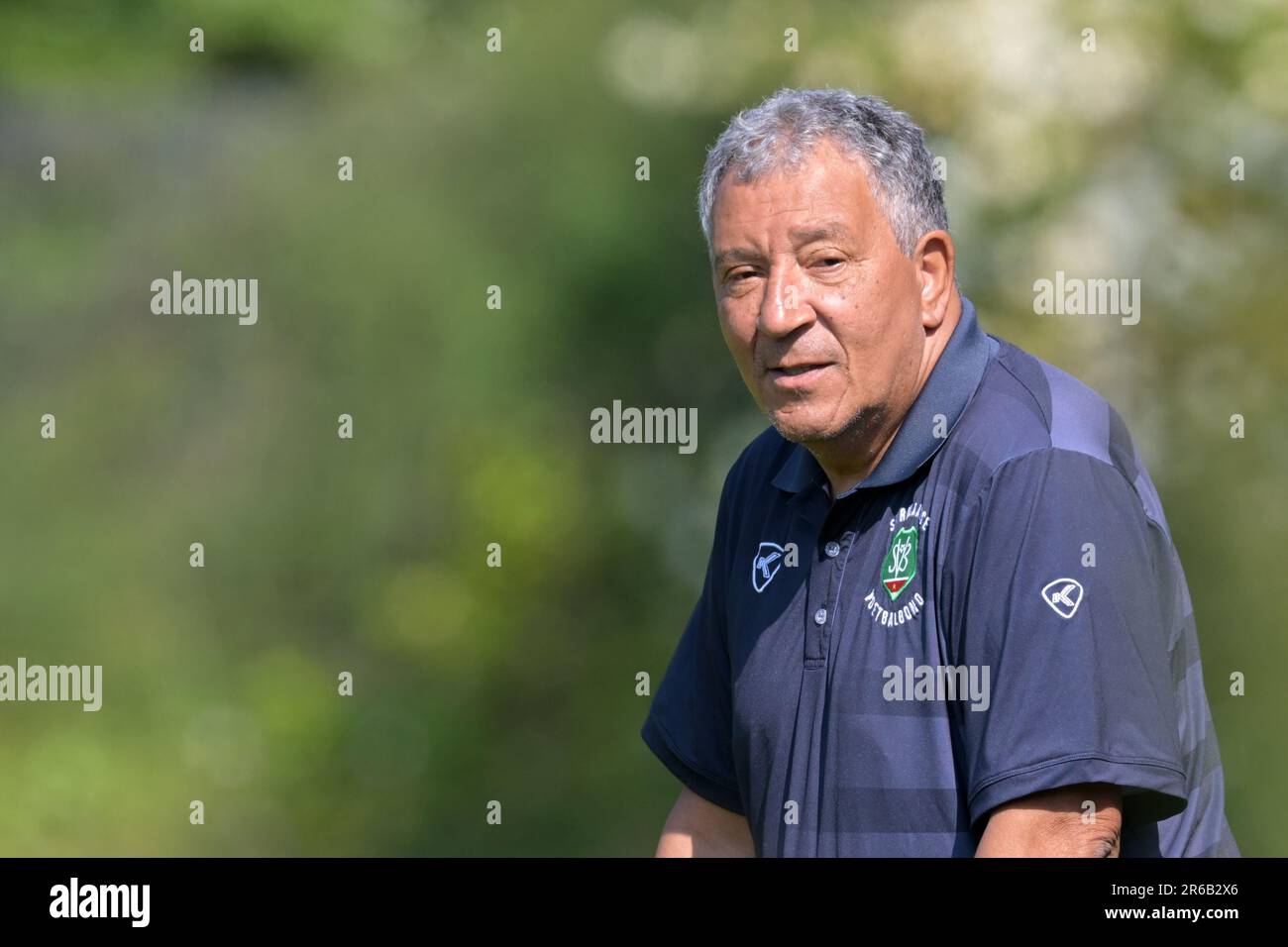AMSTERDAM - 08/06/2023, Suriname assistant trainer national coach Henk ...