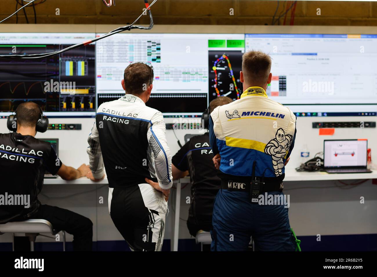 Le Mans, France. 07th June, 2023. michelin engineer, during the free ...