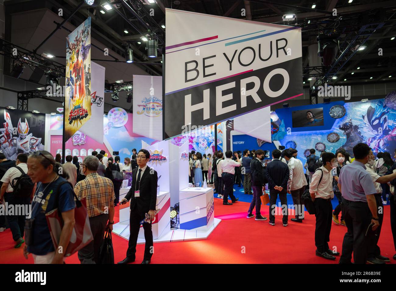 Tokyo, Japan. 8th June, 2023. People visit the International Tokyo Toy ...