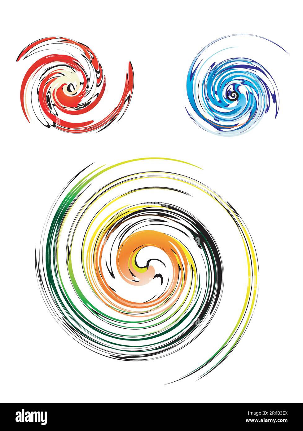 Transparent vortex Stock Vector Images - Alamy
