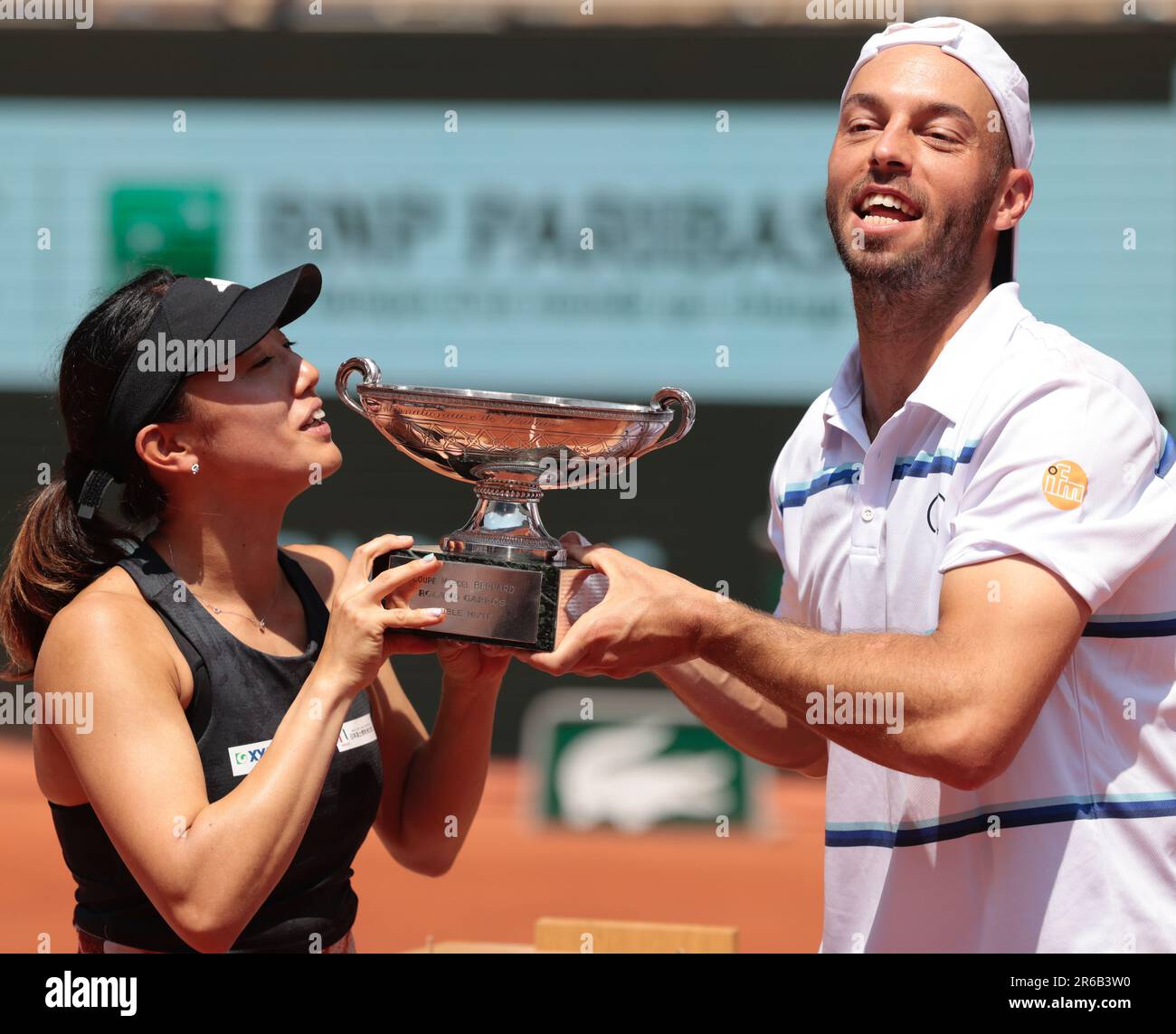 Paris, France. 08th June, 2023. Tennis: Grand Slam/ATP/WTA Tour ...