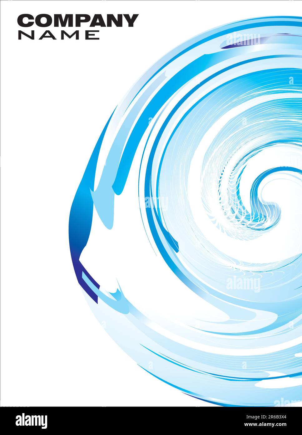 Vortex effect concept blue background Stock Vector Image & Art - Alamy