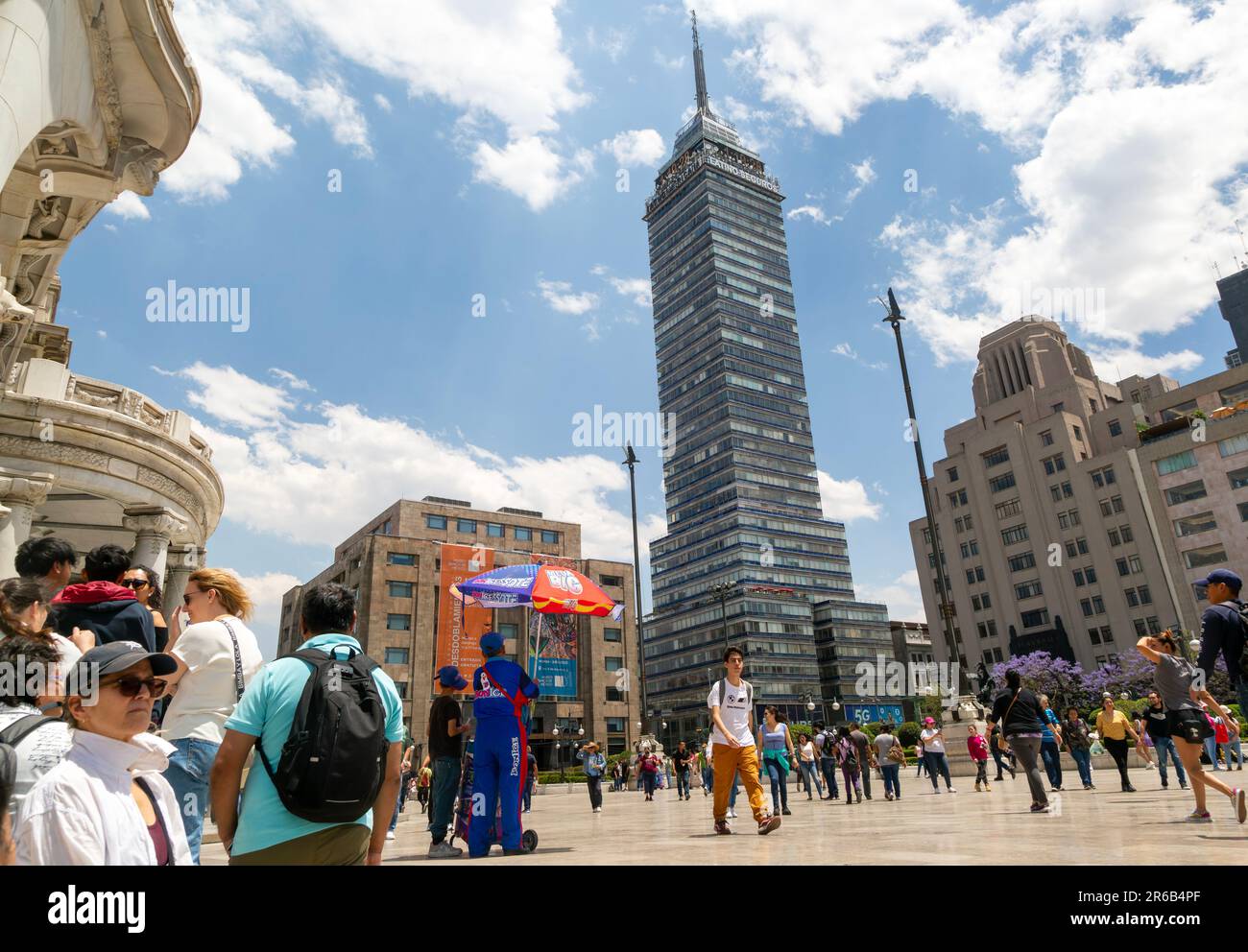 Latin American tower, Torre Latinamericano, Mexico City, Mexico built ...