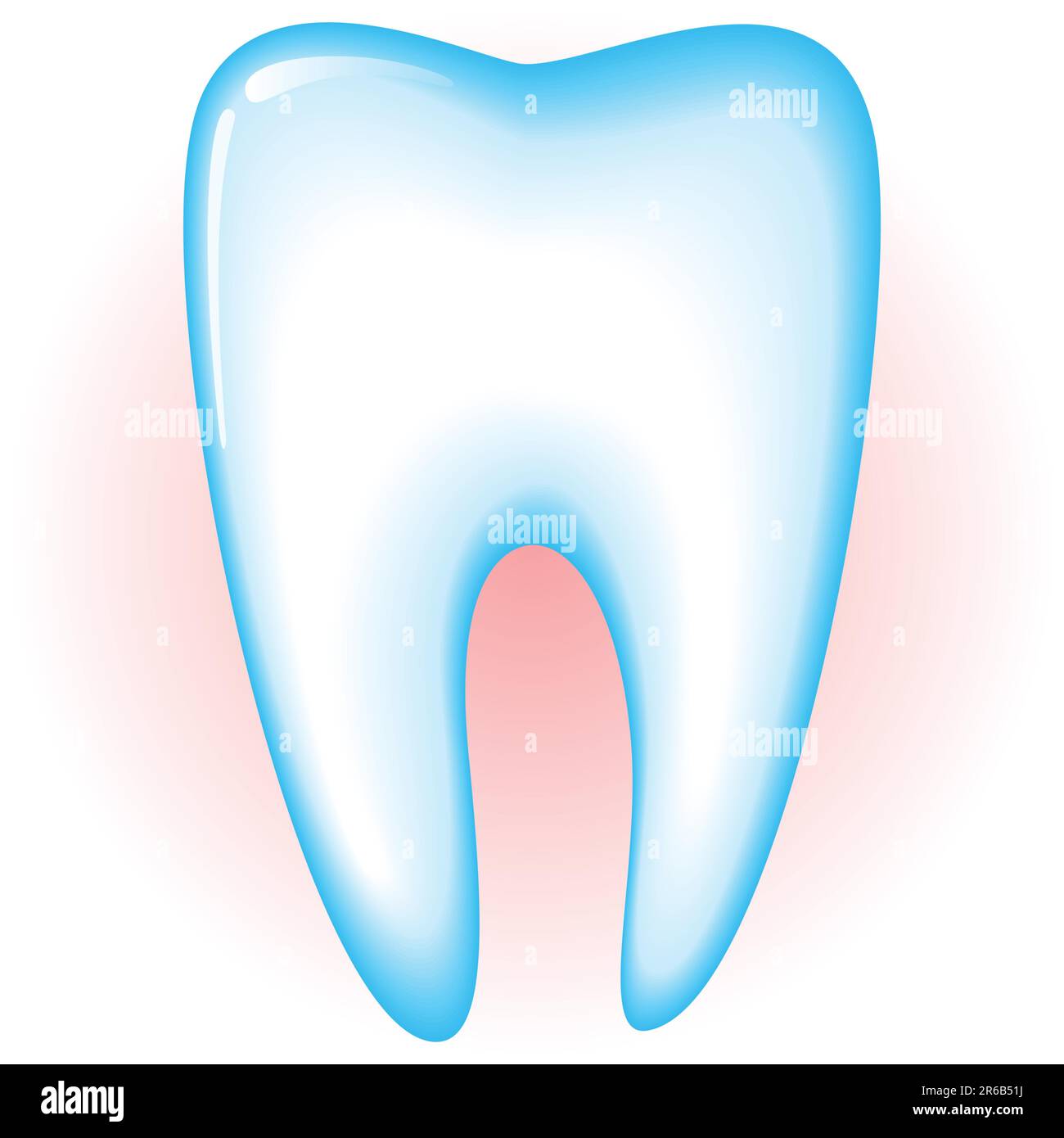 Tooth on shield icon Cut Out Stock Images & Pictures - Alamy