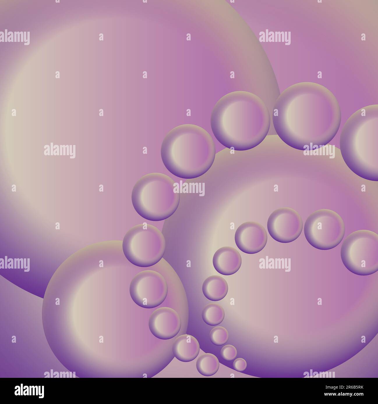future purple 3d shapes with spiral shaped circles Stock Vector Image ...