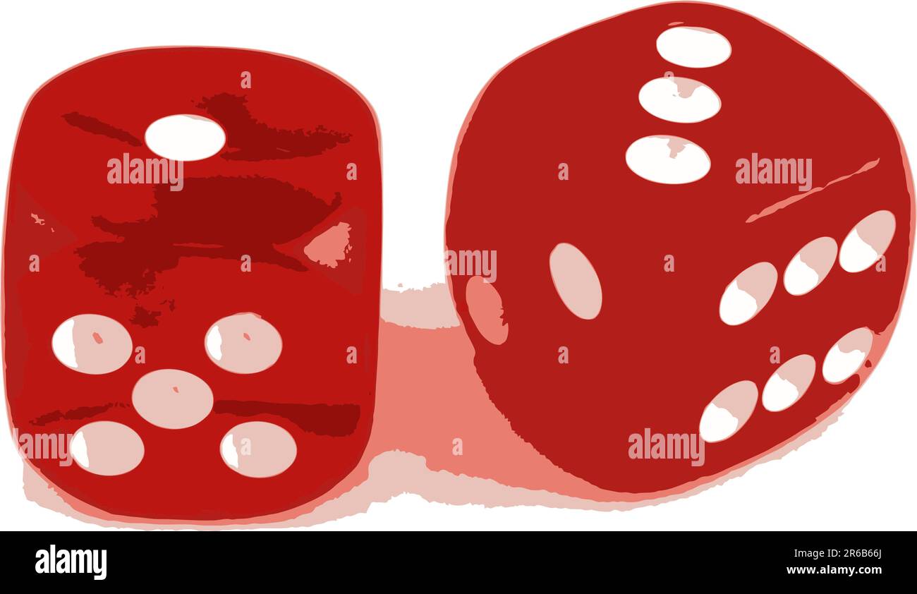 Dice numbers Stock Vector Images - Alamy