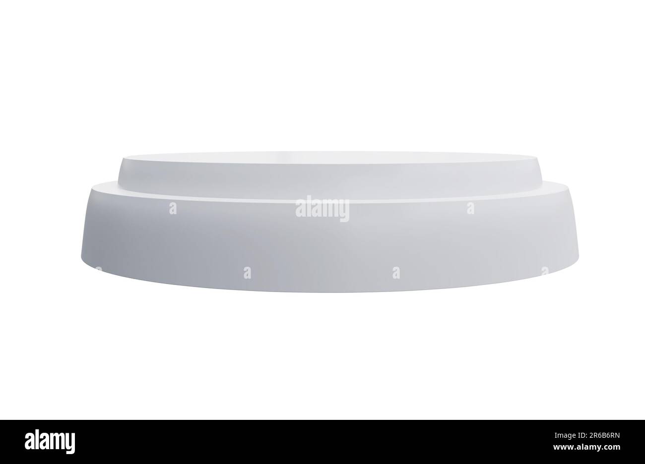 Minimalist round podium and scene with 3d rendering abstract background ...