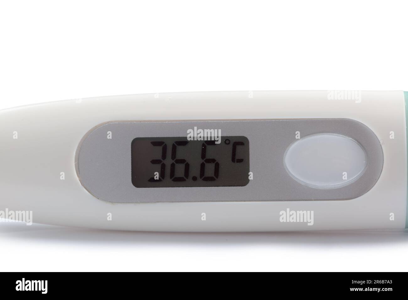 Electronic modern thermometer isolated Stock Photo - Alamy