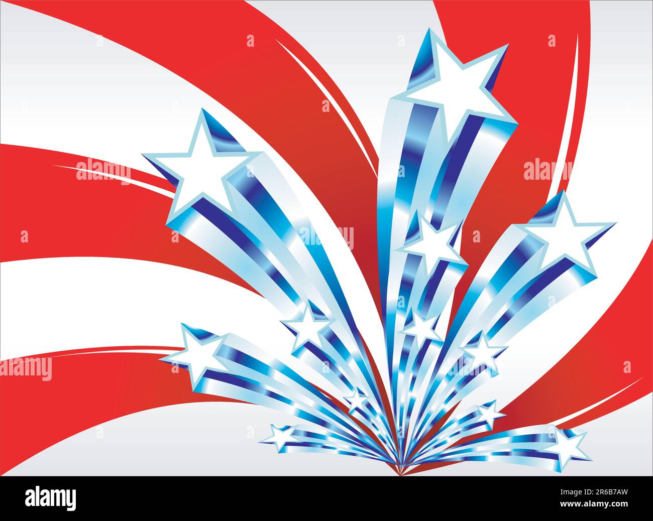 Fantasy design for the american flag Stock Vector Image & Art - Alamy