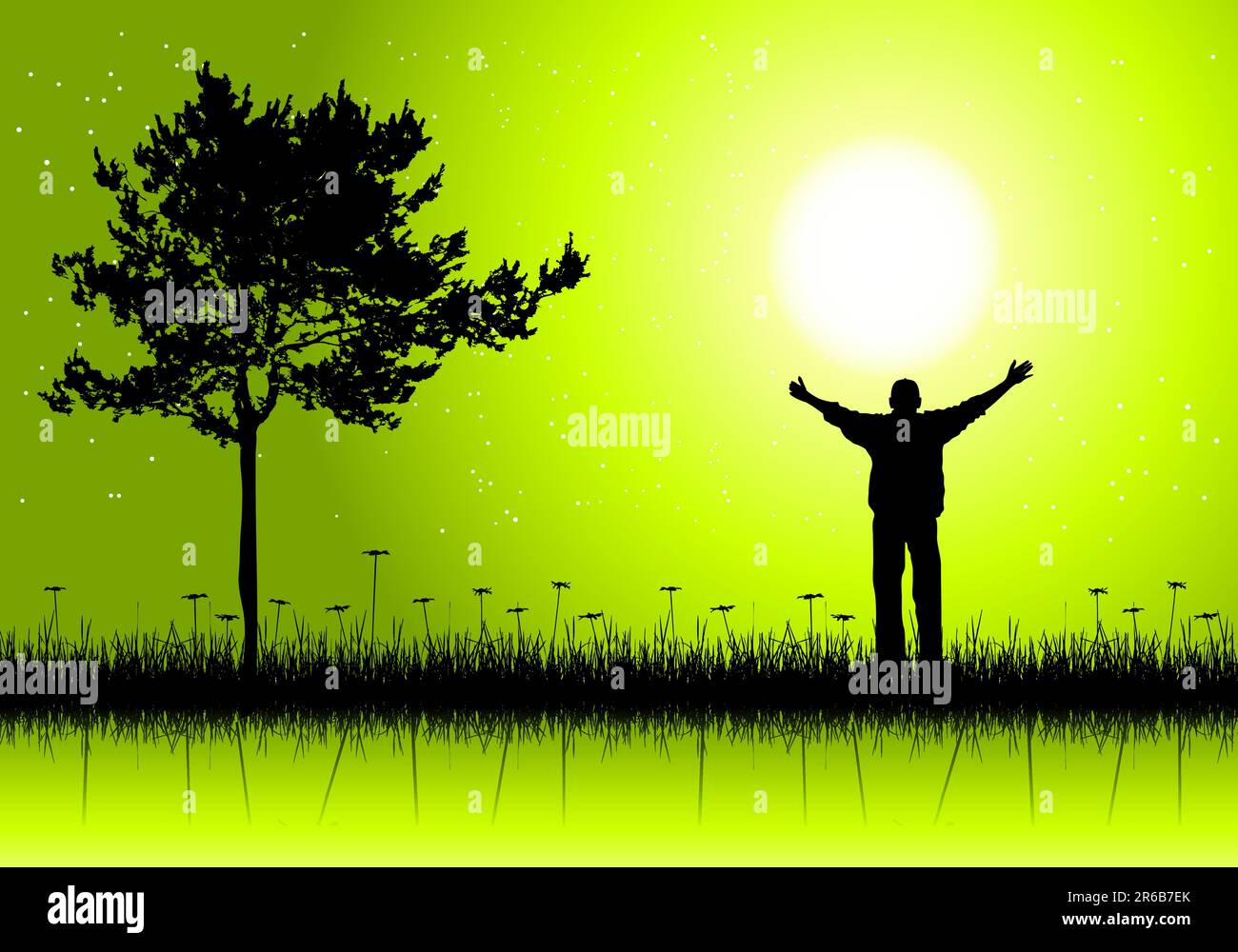 The morning star Stock Vector Images - Alamy