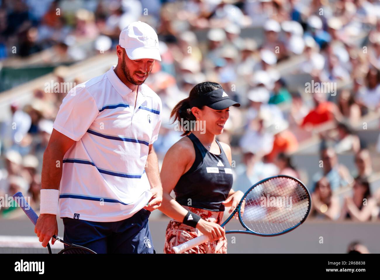 Paris, France. 8th June, 2023. Tennis player Tim Puetz from Germany and ...