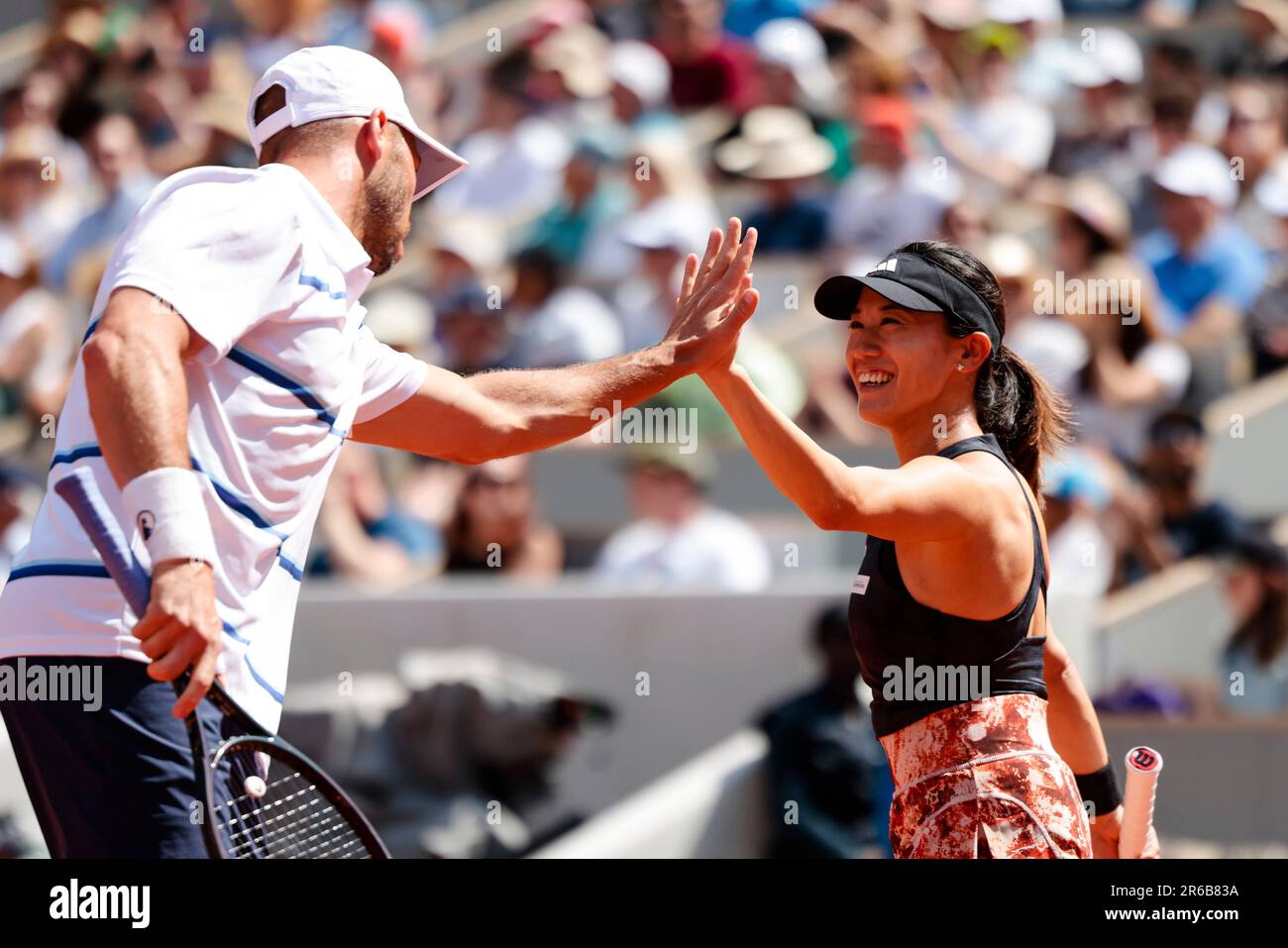 Paris, France. 8th June, 2023. Tennis player Tim Puetz from Germany and ...