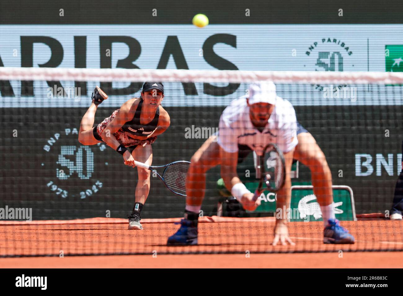 Paris, France. 8th June, 2023. Tennis player Tim Puetz from Germany and ...