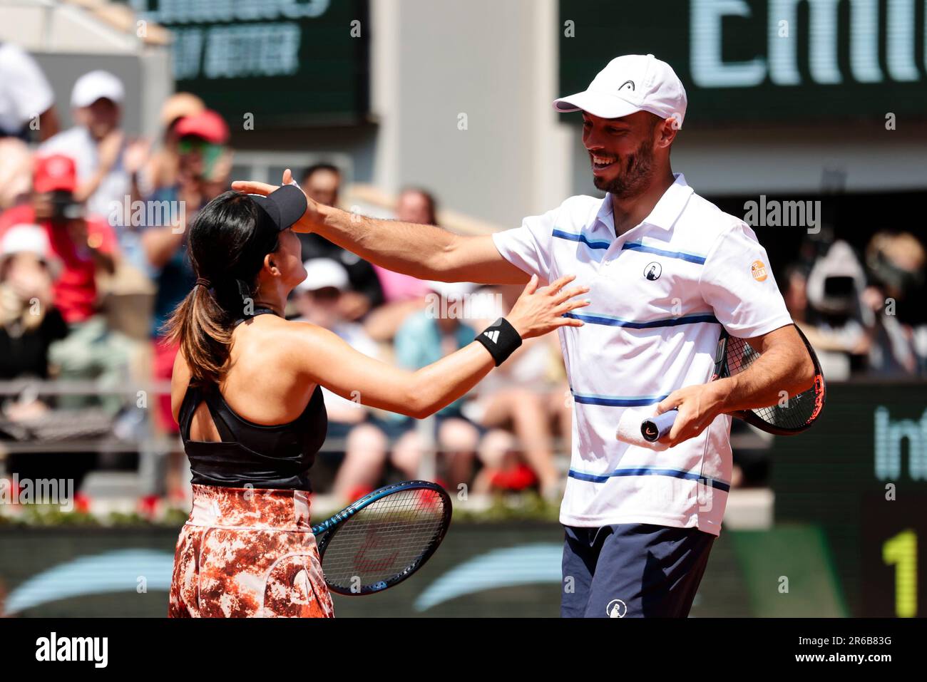 Paris, France. 8th June, 2023. Tennis player Tim Puetz from Germany and ...